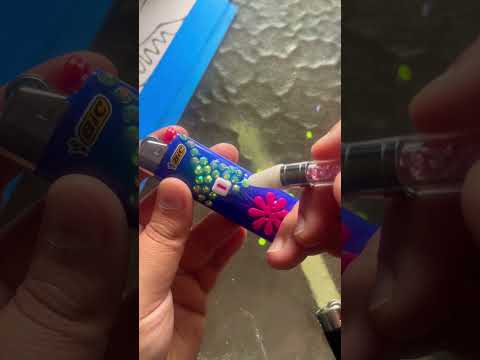 Making BFF lighters Part 1 #art #420 #pinterest #diy #bedazzled #fyp