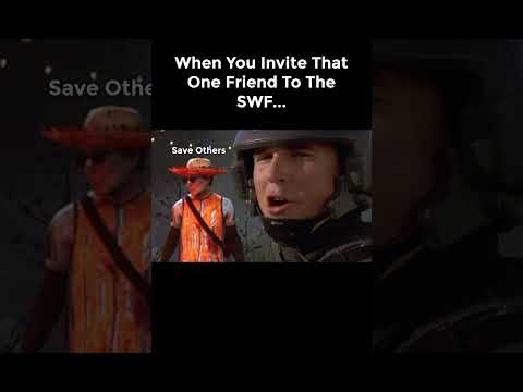 When You Invite That One Friend To The SWF...