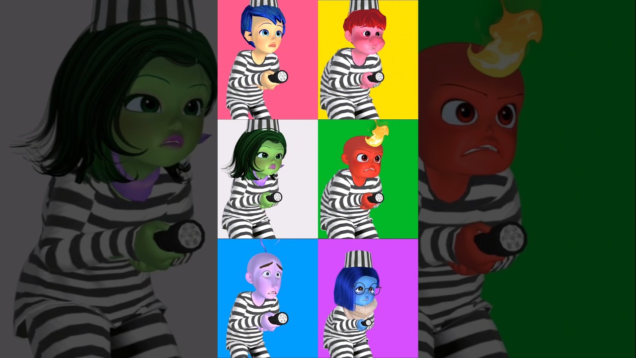 Inside Out met Disney Princesses