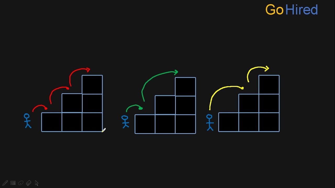 N Staircase Problem with Fibonacci Series Dynamic Programming