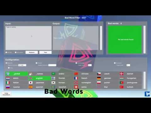 Bad Word Filter