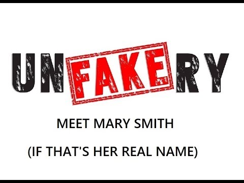 Meet Mary Smith - IF THAT'S HER REAL NAME...