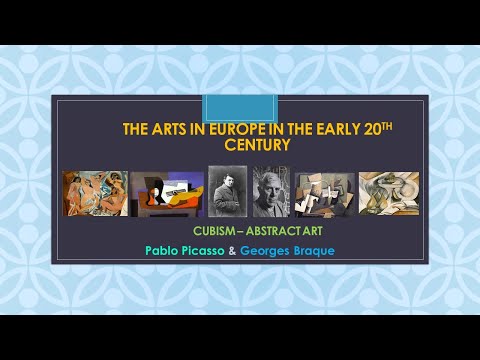 Cubism - Pablo Picasso & Georges Braque, 20th century