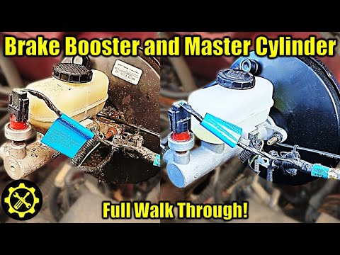 1987 - 1996 Ford F-150 Brake Booster and Master Cylinder Replacement!