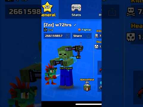 Pushing acc to 65 | Day 6 | 24,000/32,000 xp | #pg3dmemes #pixelgun3d