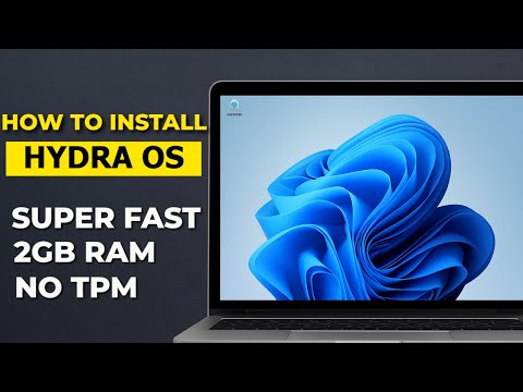 HydraOS: Windows 11 Lite - How to Install & Review (2025)