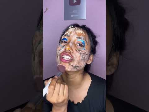 Rate this transition ⭐️#shorts #youtubeshorts #makeup #makeuptransition #missgarg #makeupshorts #1m