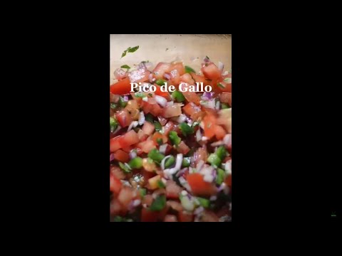 EASIEST PICO DE GALLO!