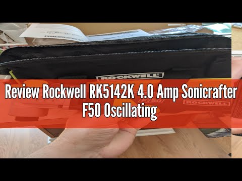 Review Rockwell RK5142K 4.0 Amp Sonicrafter F50 Oscillating Multi-Tool, with Variable Speed, Hyperlo