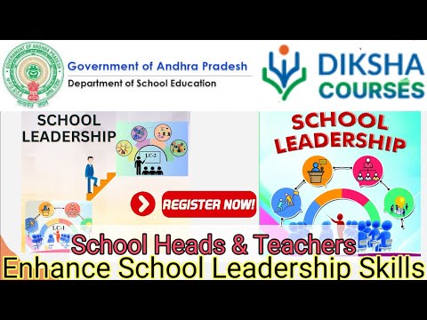 School Leadership Program by Govt. Of Andhra Pradesh & SIEMAT @SamagraAP #samagrashiksha