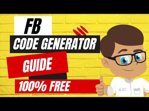 Facebook Code Generator Guide - Go to FB Mobile App, Search "Code Generator" solution (still broken)