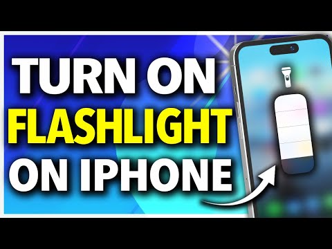 How To Turn Flashlight On And Off On iPhone