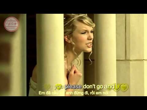 Lyrics Vietsub HD Love Story Taylor Swift