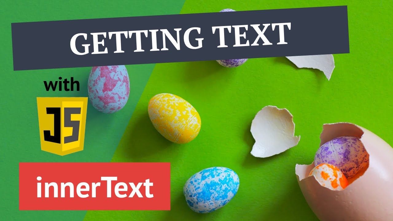 The innerText vs. textContent properties in JavaScript