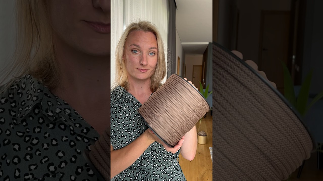 Crochet with MonoMey Studio 6 mm macrame cord - it is easy and fun! #crochetting #crafts #crochet