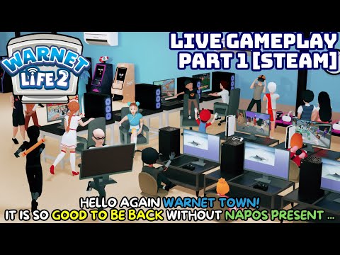 Steam Community :: Video :: MEMULAI BISNIS CABANG BARU DI AREA W! | Warnet Life 2 Live Gameplay ...