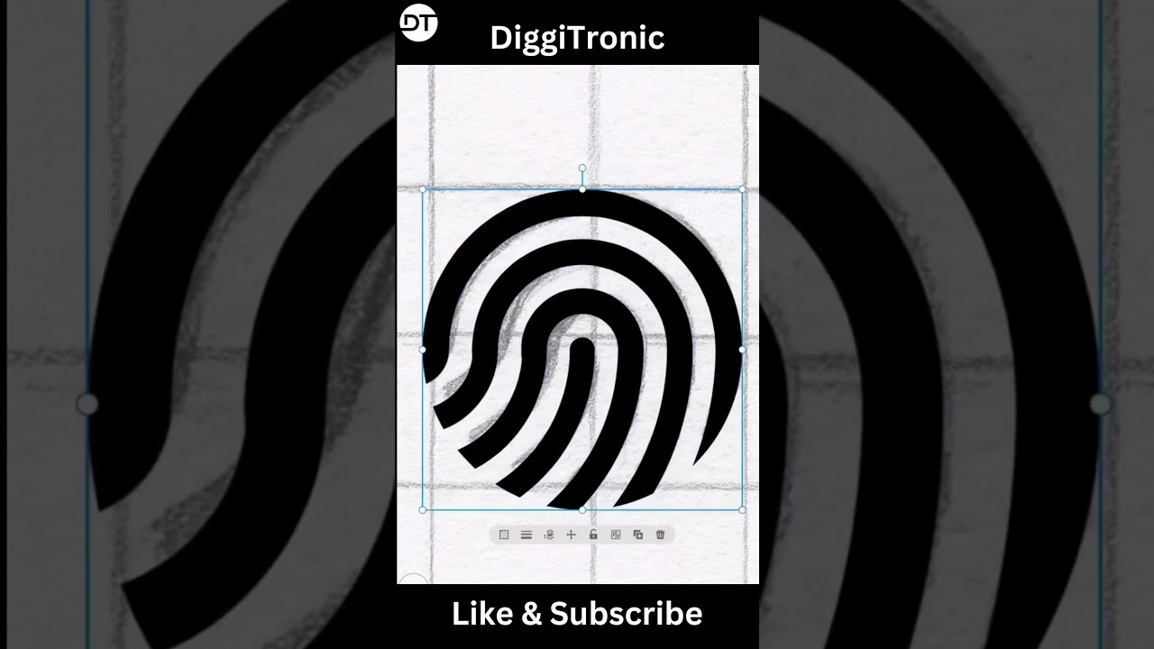 PERSON Logo Design Tutorial: Create a Fingerprint-Inspired Identity in Illustrator  #diggitronic