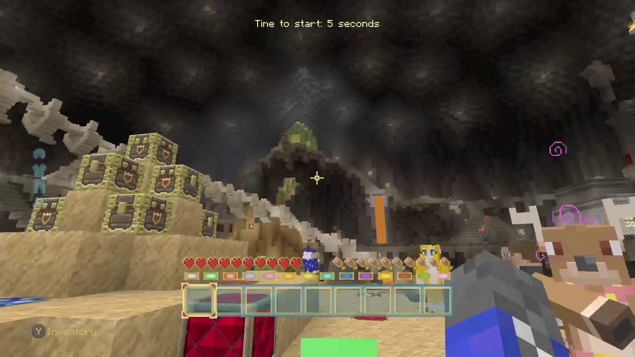 Minecraft console - battle mini game lair map