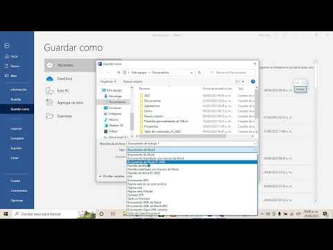 Como guardar archivos de Word en pdf