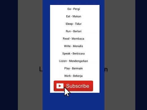 Kosa Kata Kerja Bahasa Inggris | Verbs Vocabulary #shorts #belajarbahasainggris #vocabulary