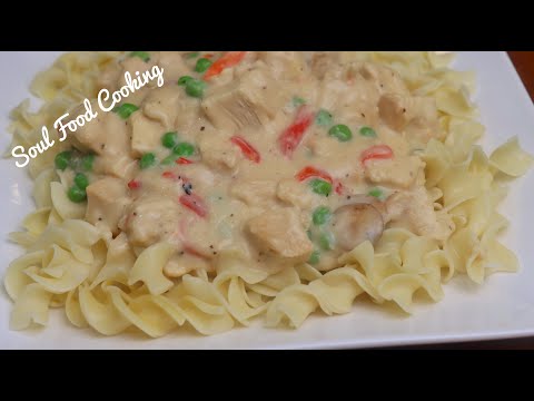 Chicken Ala King Recipe - How to Make Chicken à la King