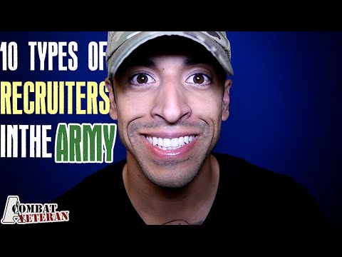 10 Types of Recruiters in the Army!