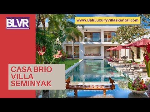 Casa Brio Villa Seminyak, Luxury Villa Bali Seminyak 4 Bedroom