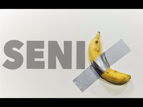 KENAPA PISANG DILAKBAN KE TEMBOK ADALAH SENI