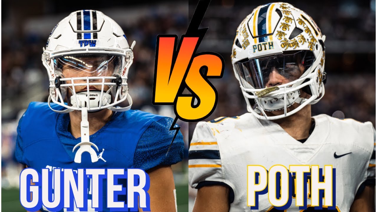 TEXAS HIGH SCHOOL FOOTBALL STATE CHAMPIONSHIP 3A|| GUNTER vs POTH 👀🔥🔥🔥🔥🔥🔥 #viral #football