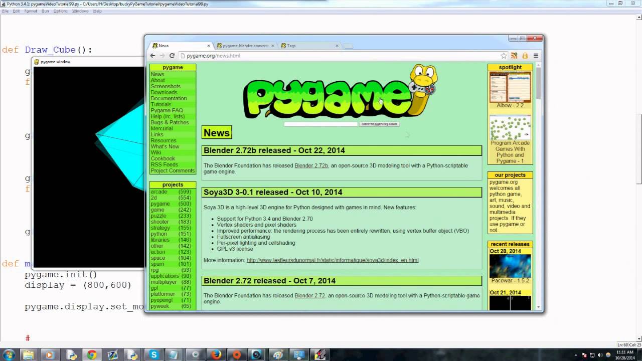 Pygame (Python Game Development) Tutorial - 100 - Conclusion
