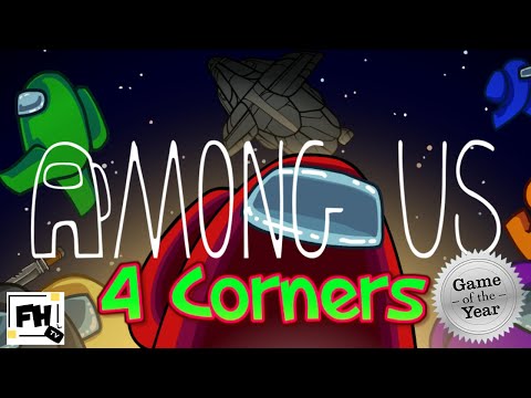 🔴Among Us Four Corners Fitness Challenge | Family Workout