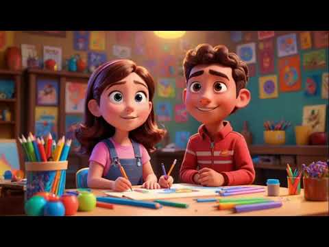 Casey the Crayon | Kids Rhyme | Kids Song |Cartoon