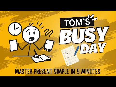 What Does Tom Do Every Day? | Fun English Grammar Story for Beginners!