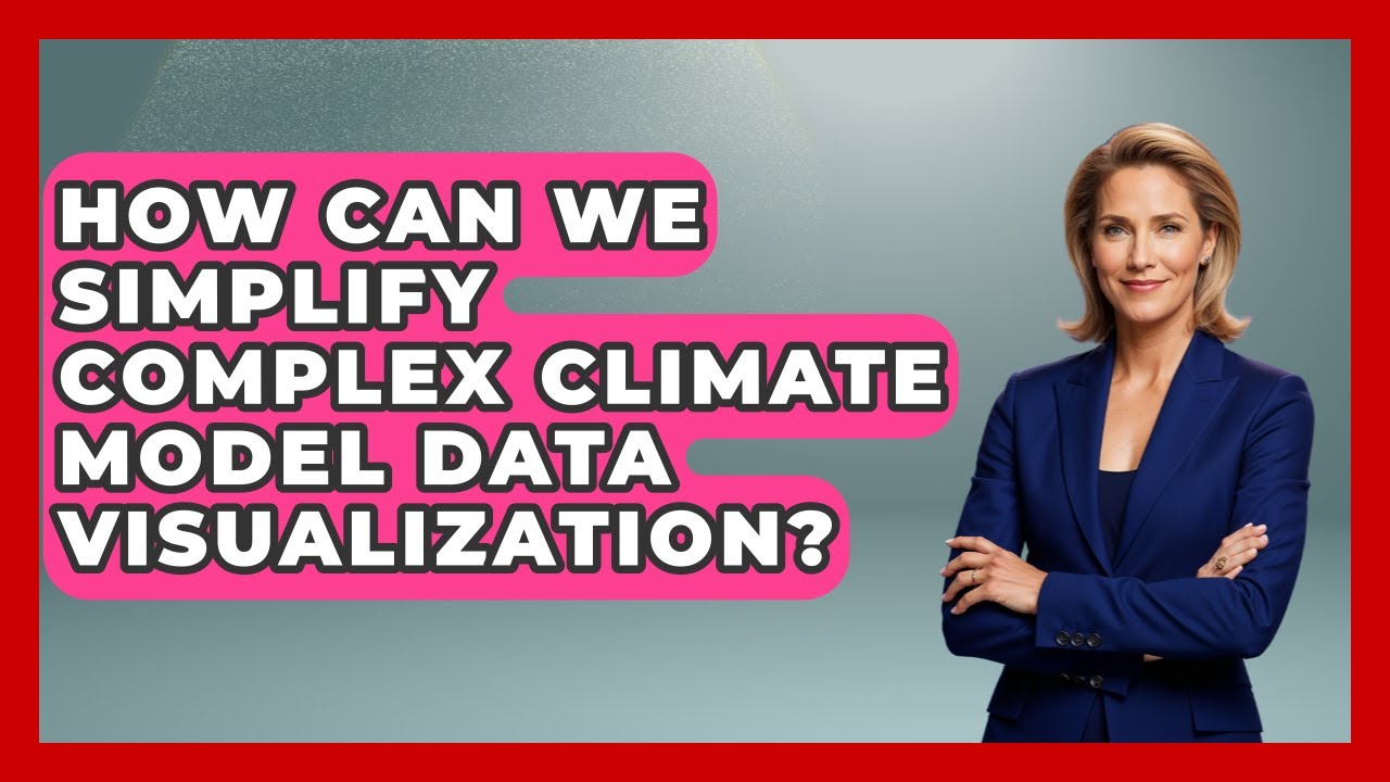 How Can We Simplify Complex Climate Model Data Visualization? - Explaining Ecology