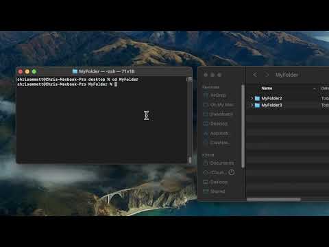 Change Directories in MacOS Terminal (cd command)