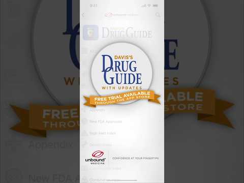 Davis's Drug Guide App Preview Video