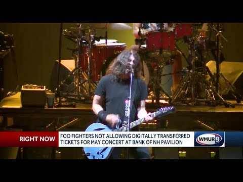 Digitally transferred tickets not accepted at Foo Fighters show