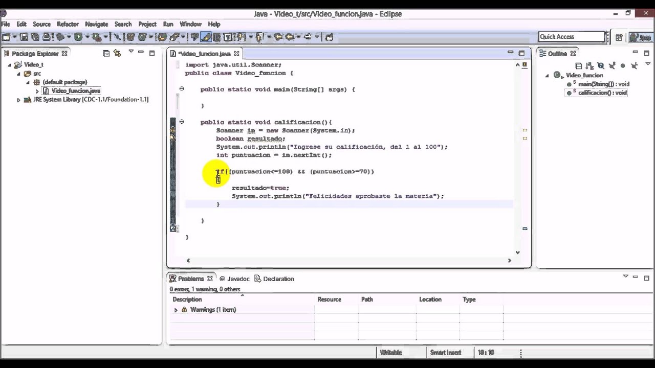 Función con boolean - Java