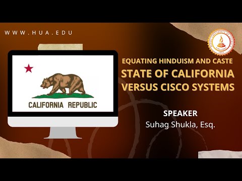Associating Hinduism & Caste: State of California Vs Cisco Systems