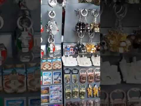 keychains souvenirs from #rome #new #youtubeshorts