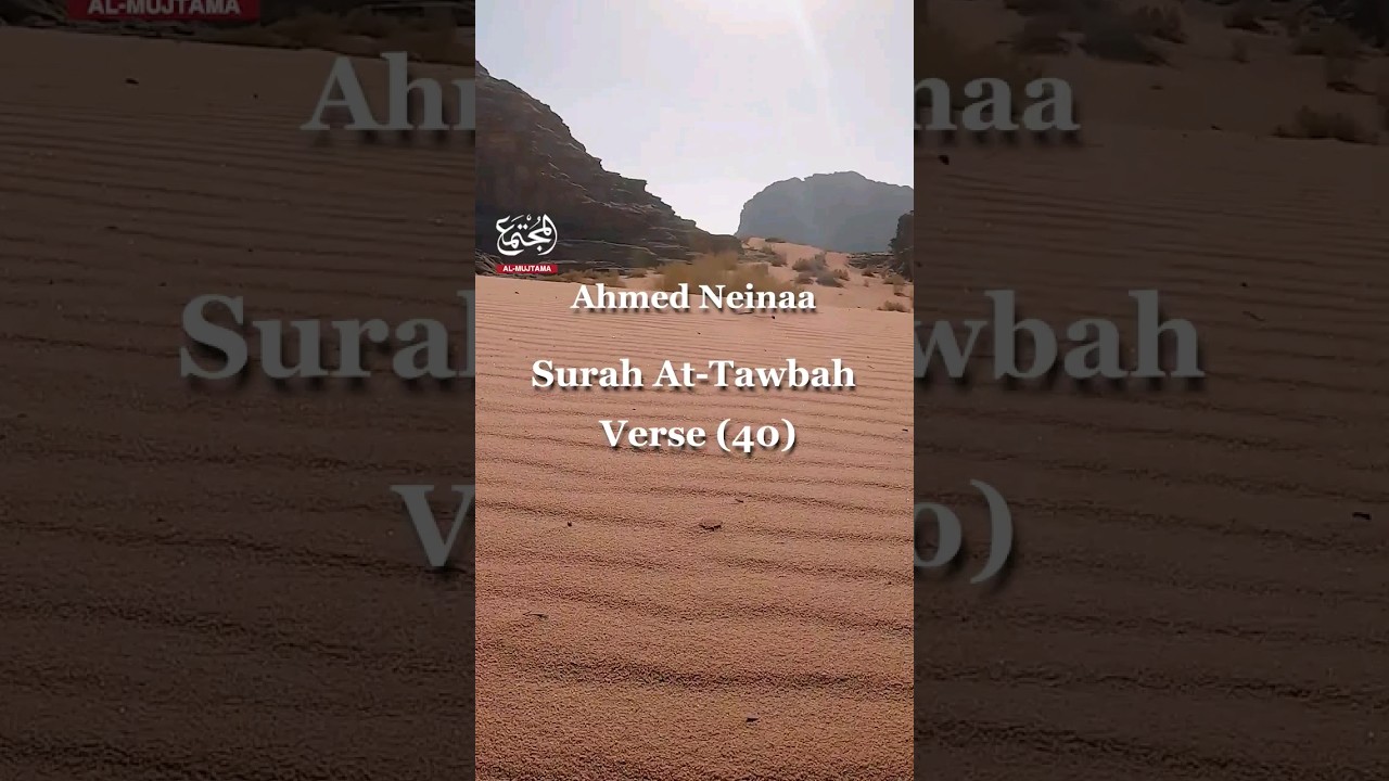 Ahmed Neinaa Surah At Tawbah Verse 40