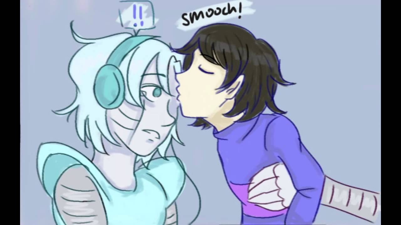 [Comic Dub] Frisk would absolutely smooch a ghost