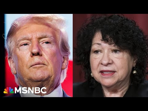 'With fear for our democracy, I dissent': Justice Sotomayor slams majority's ruling