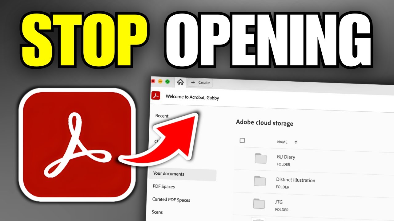 How To Stop Acrobat Reader From Opening PDF Automatically