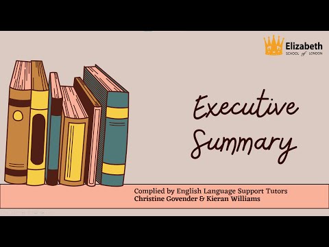 ✍️ How to Write an Executive Summary