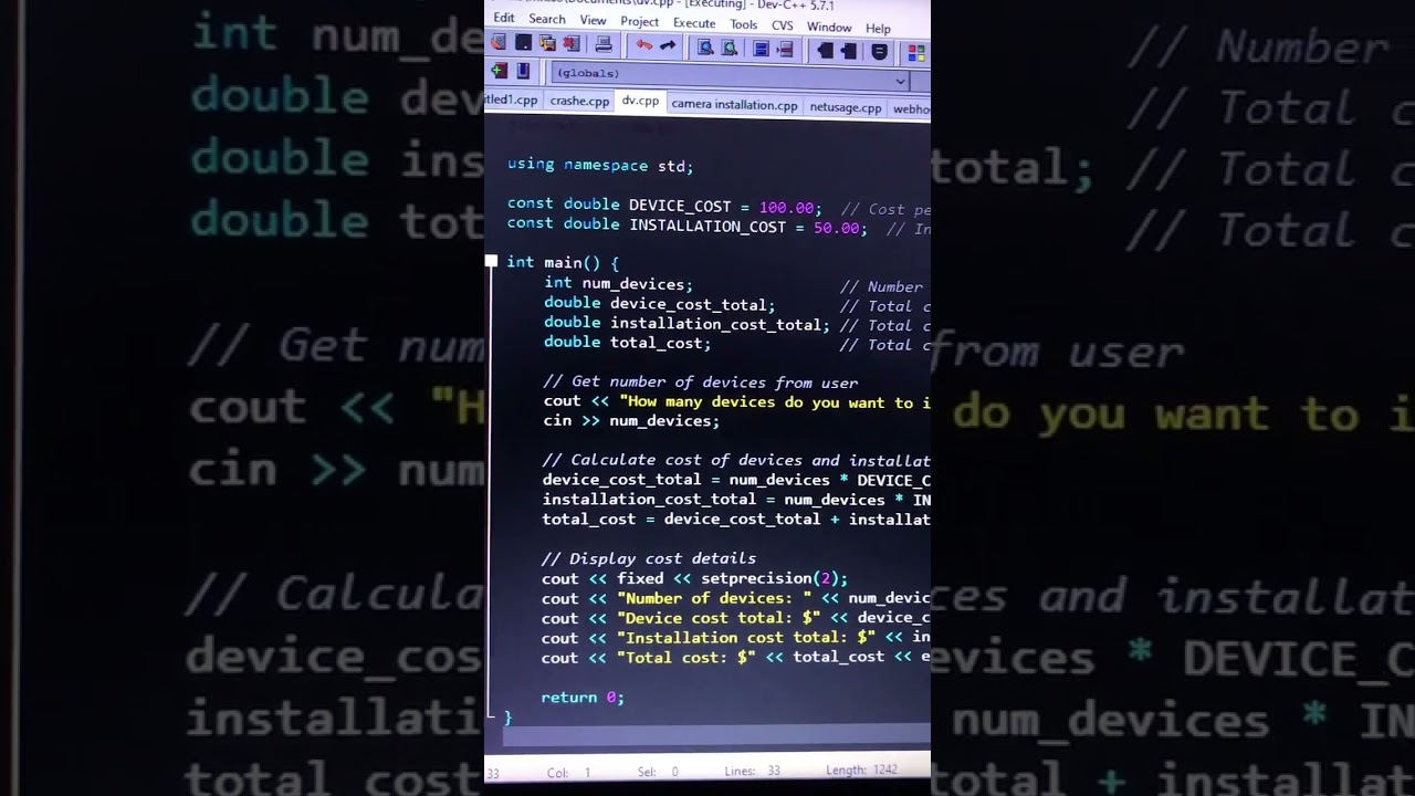 device installation c++#coders #coding #codinglife #codingninja #codemasters #codelife #code #coder