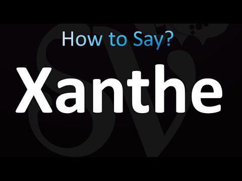 How to Pronounce Xanthe (correctly!)