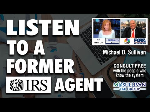 Get Professional Tax Representation: Speak with a Former IRS Agent about Your IRS Tax Problem