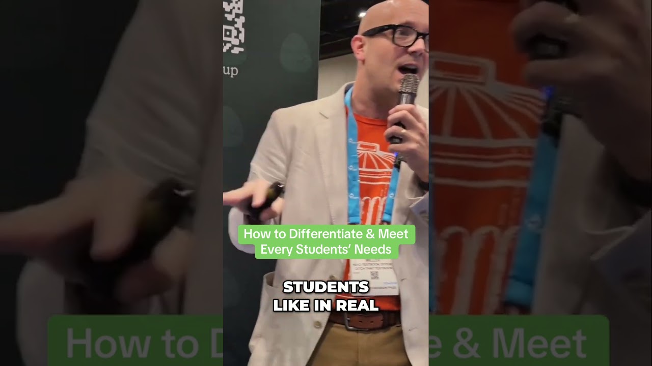 Miller shared at #FETC how #ClassCompanion simplifies differentiation for every teacher