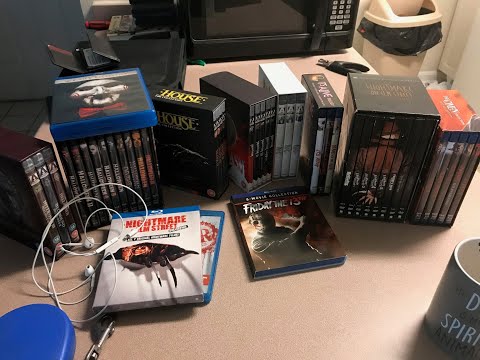 Let's talk about boxsets! Horror movie collection. Arrow video, Scream factory bluray collection.